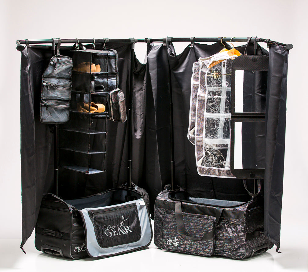 Demi™ XL, The Foldable Changing Station™ with Extendable Garment Rack ...