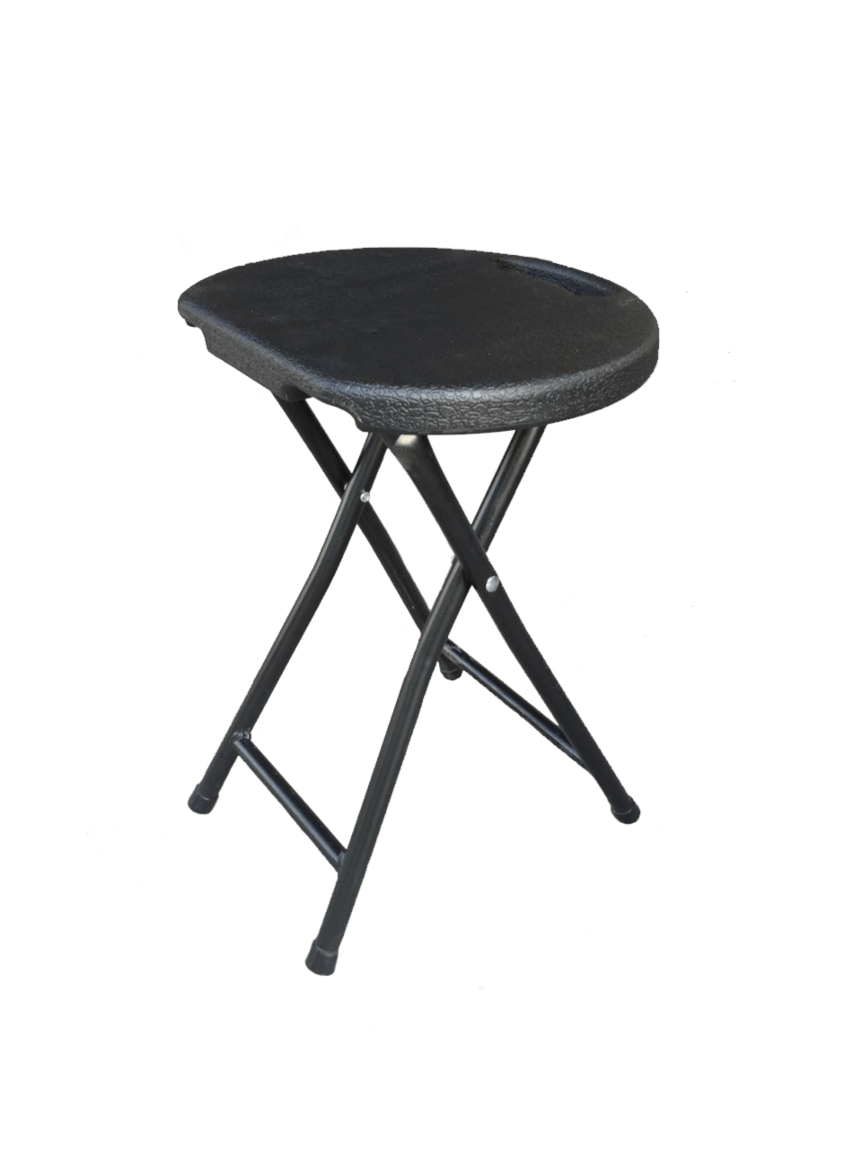 Black Super Sturdy Folding Stool | Glamr Gear